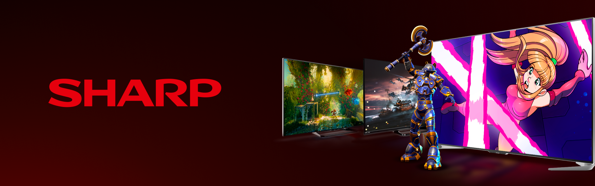 Boosteroid x Sharp — Enjoy PC games on Sharp TVs
